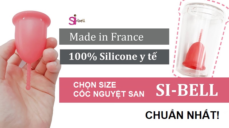 Hướng dẫn cách chọn size cốc nguyệt san Sibell chuẩn nhất